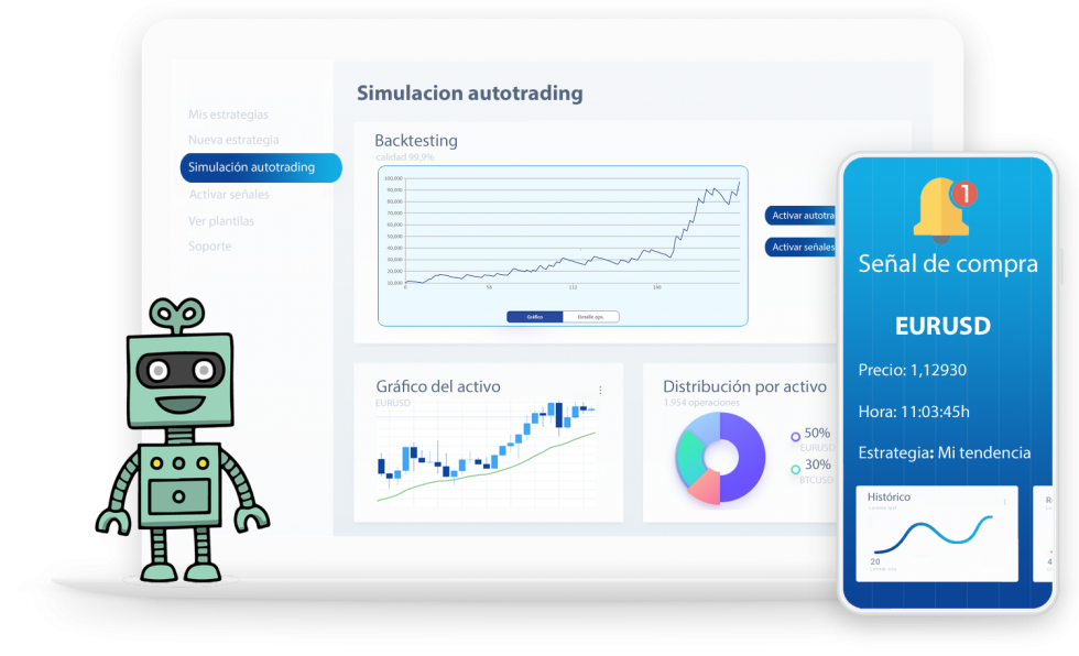 Crea tu Trading Bot sin programar - tradEAsy