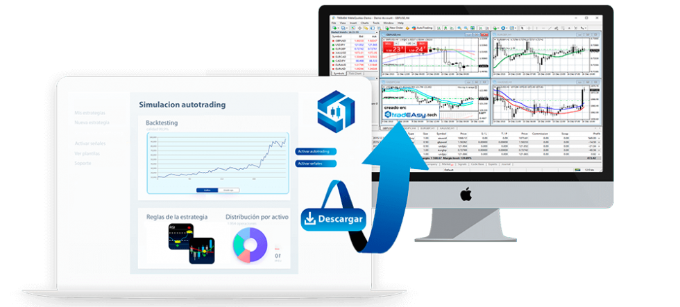 Crea sistemas para MT4 - tradEAsy